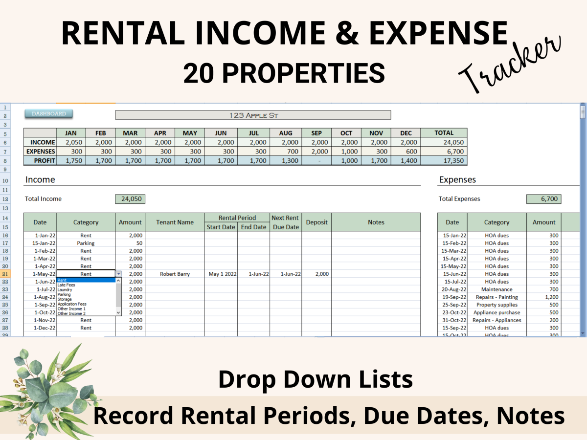 How to easily track your rental income & expenses – MoneyUsage Blog